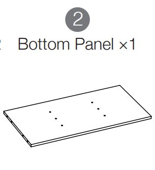 MIL-DUPS-PK (2) Bottom Panel – Milliard Parts