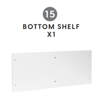 MIL-GRCY (15) Bottom Shelf – Milliard Parts