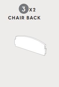 MIL-ART-B (3) Chair Back – Milliard Parts