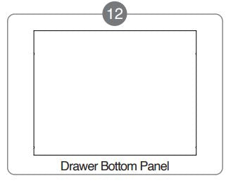 MIL-CHG-TB (12) Drawer Bottom Panel – Milliard Parts