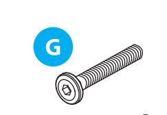 MIL-CFB-DL (G) Hex Bolt X4 (Also works for MIL-CFB-S) – Milliard Parts